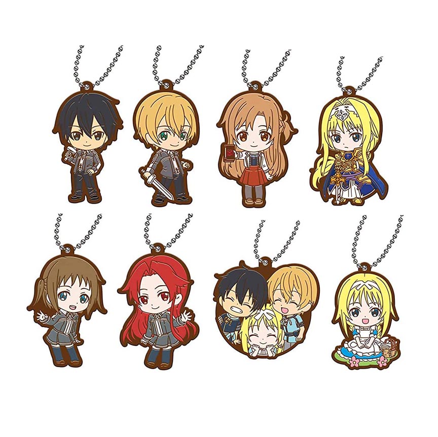 01-26915 Sword Art Online SAO Alicization Capsule Rubber Mascot Vol. 2 300y