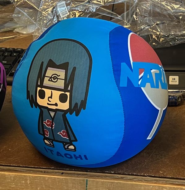 Naruto Bean Bag Ball - Double sided - Itachi & Sasuke