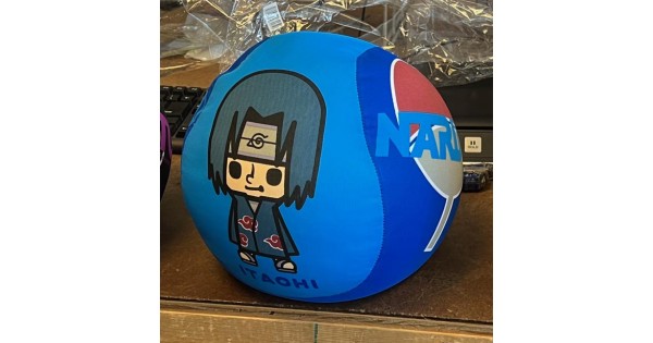 Naruto Bean Bag Ball - Double sided - Itachi & Sasuke